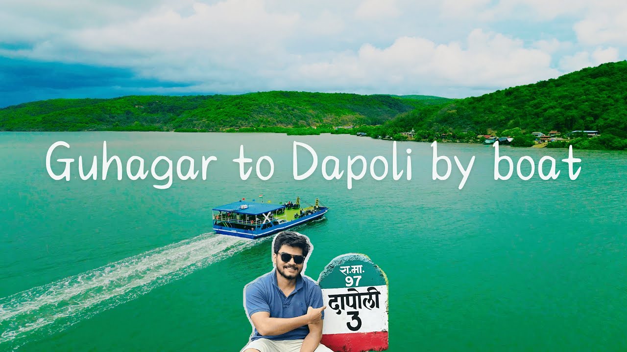 Guhagar to Dapoli by boat | Anjanvel LightHouse - YouTube