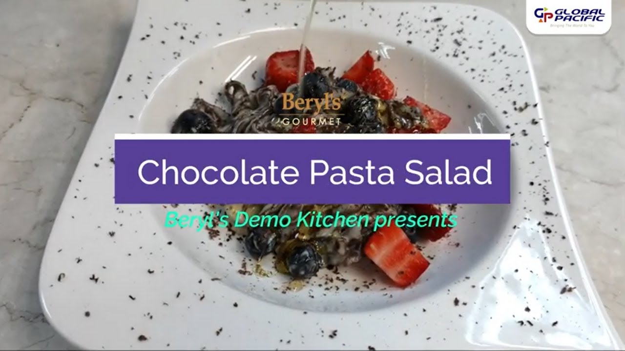 Beryl's Gourmet | Chocolate Pasta Salad - YouTube