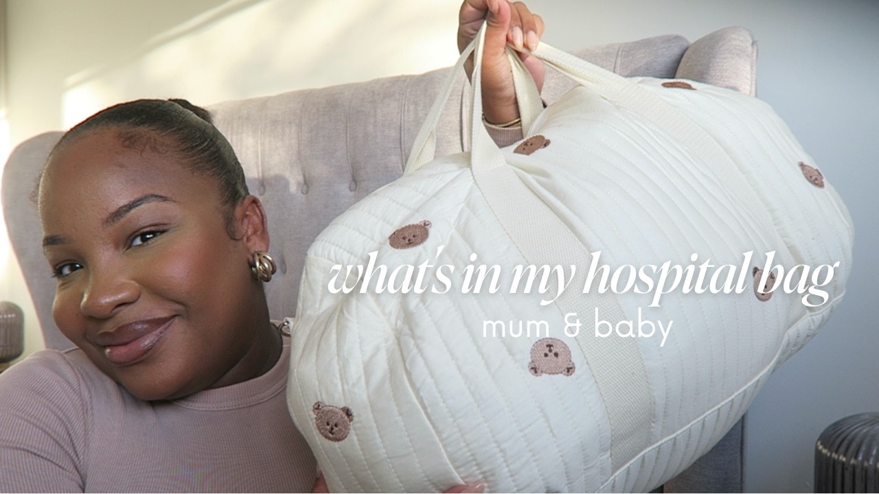 PACK MY HOSPITAL BAG WITH ME! *36 weeks pregnant* FIRST TIME UK MUM ...