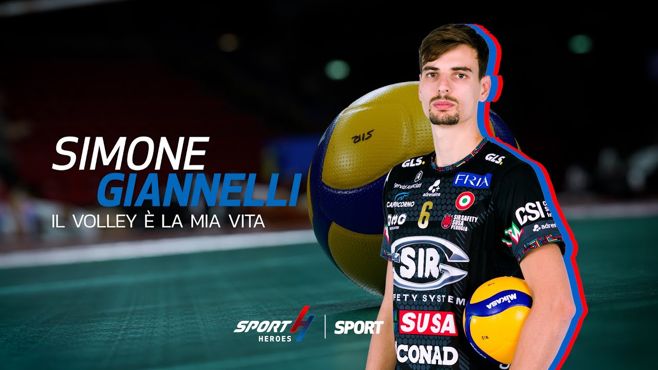 Simone Giannelli - Il volley è la mia vita | Sport Heroes UnipolSai ...