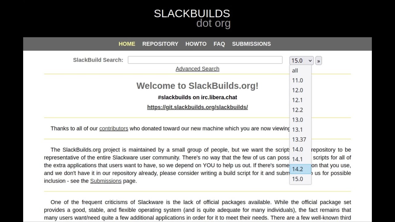 S03E07 - Building extra software packages from slackbuilds.org - YouTube