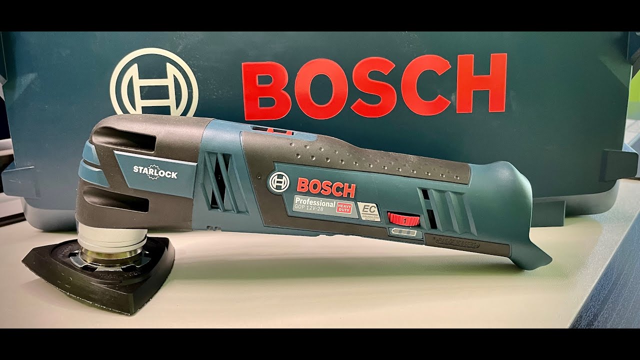 Bosch GOP 12V-28 - Utensile multifunzione 12v - YouTube