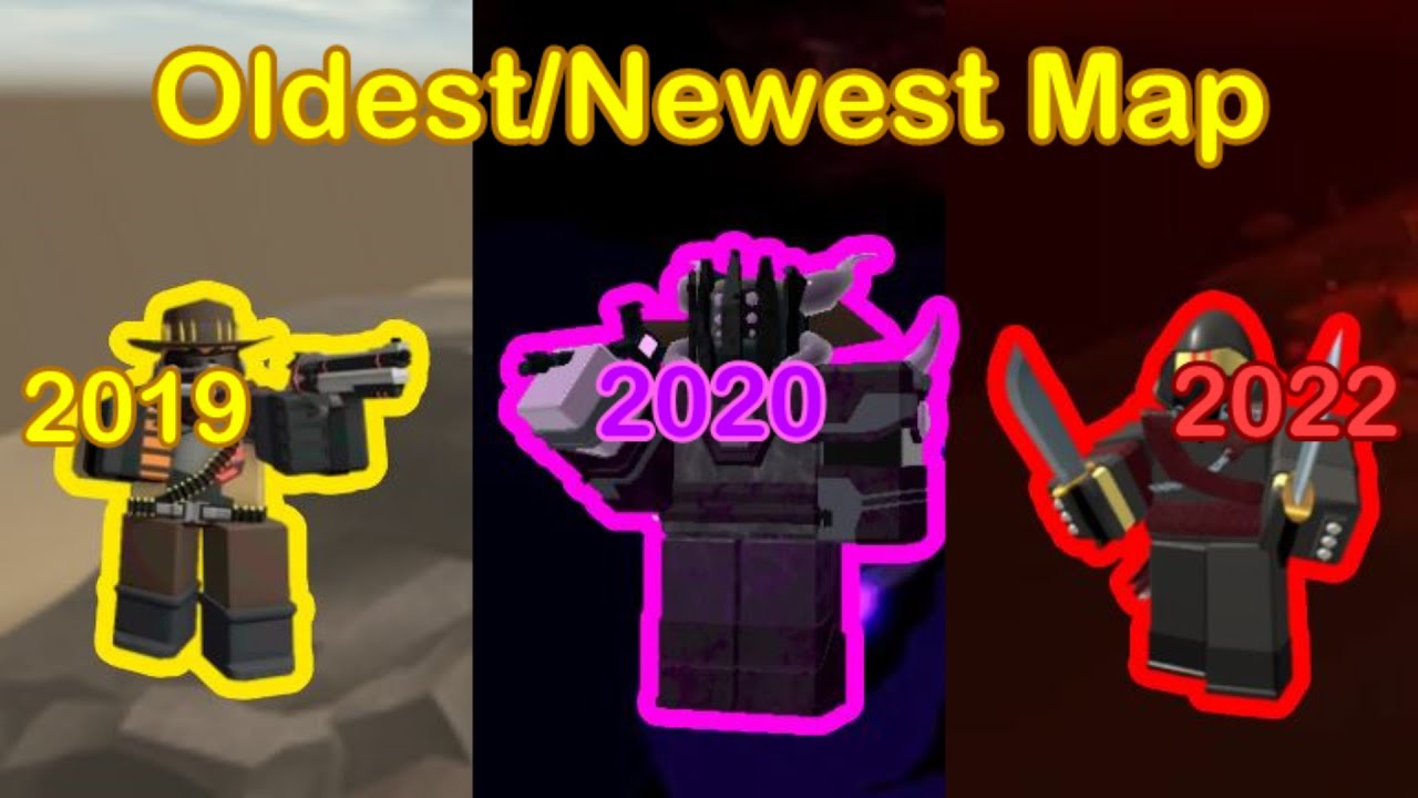 What are the OLDEST and NEWEST MAPS in TDS? Tower Defense Simulator ...