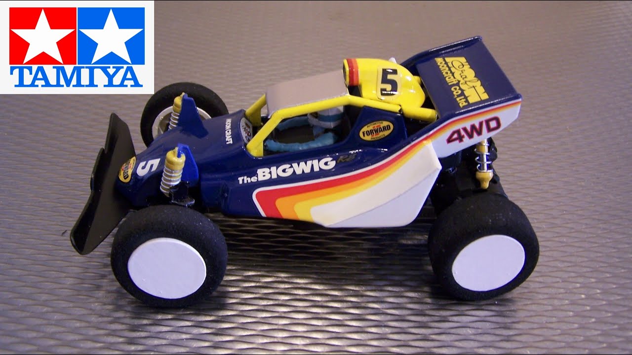 Mini BigWig Jr RC In Action! (homemade 1/32 scale rc car) - YouTube