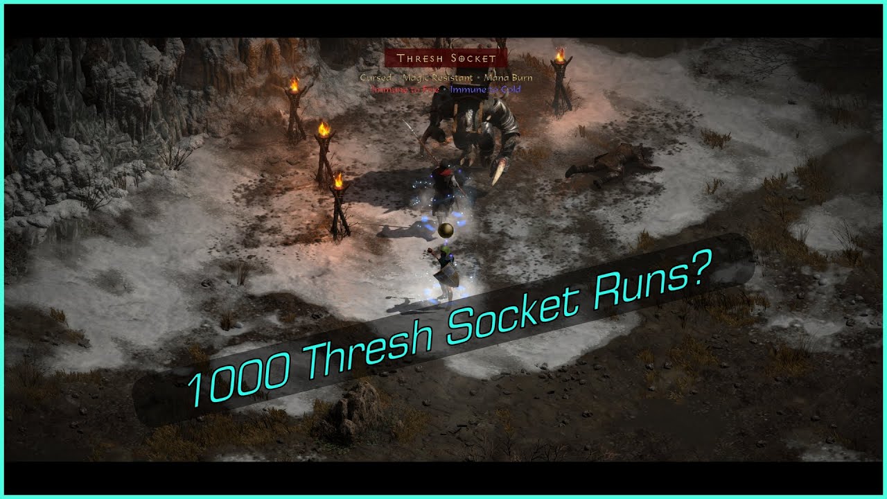 1000 Thresh Socket Runs in D2R - YouTube