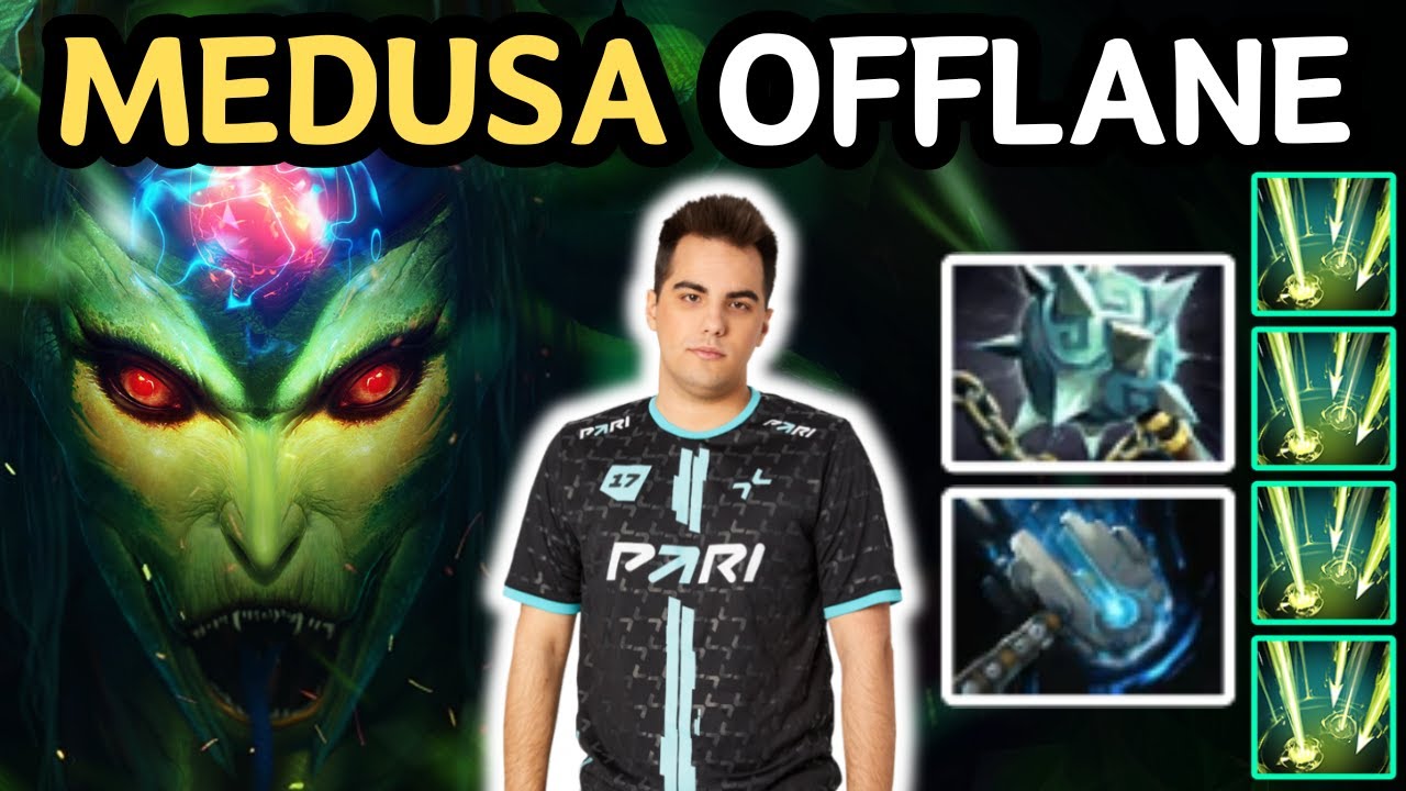 🔥 Rank 5 Dm MEDUSA Offlane Gameplay Patch 7.38c 🔥 Dm Perspective - Dota ...