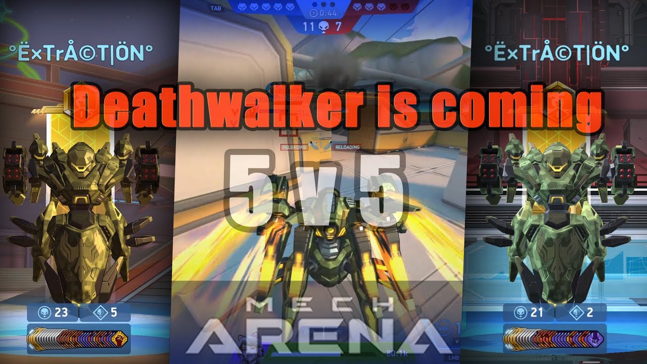 "Deathwalker Unleashed! 🔥 Mech Arena Domination Gameplay" - YouTube