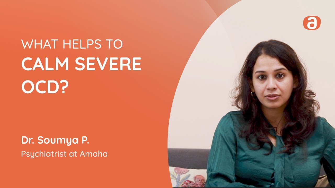 What helps to calm down severe OCD? - YouTube