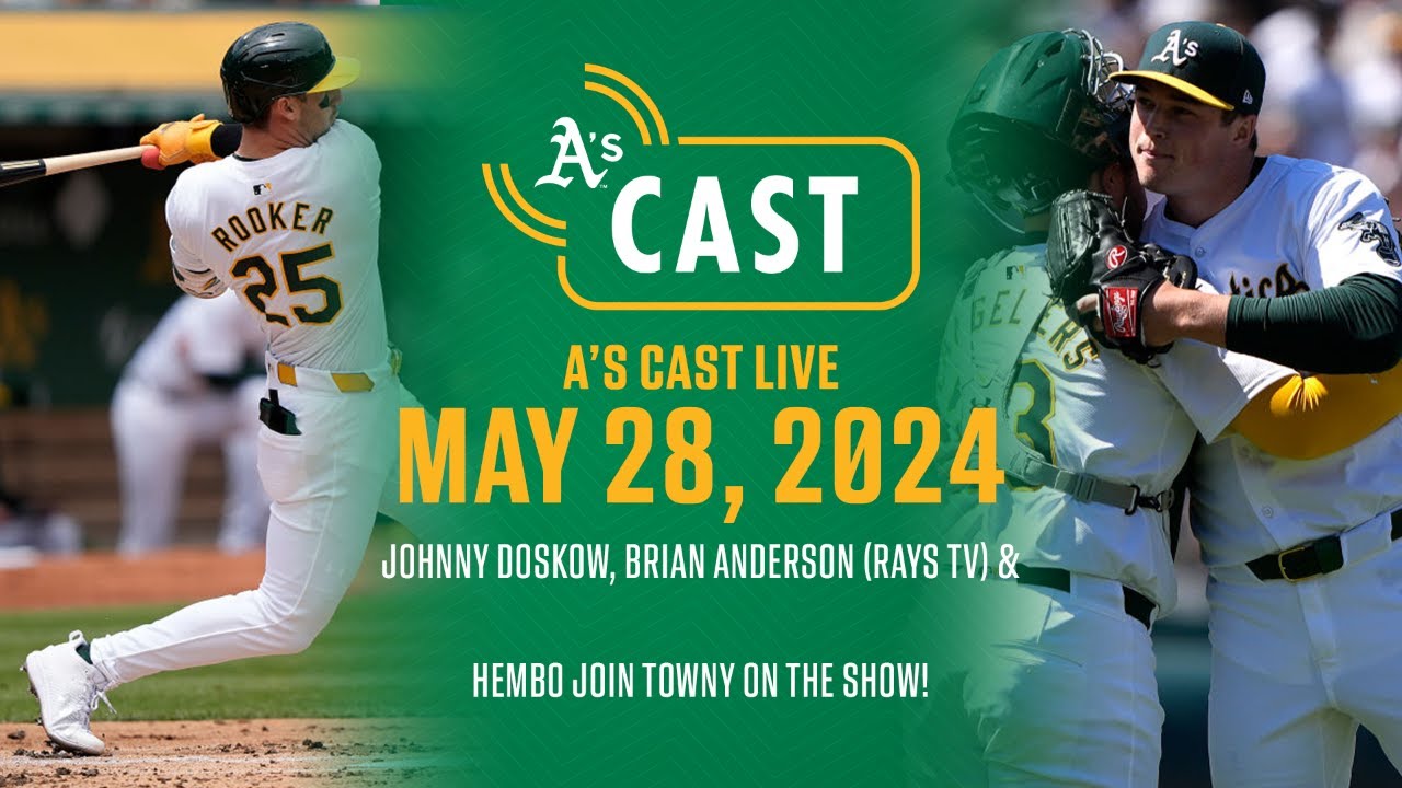 A's & Rays Pregame Show | Johnny Doskow, Brian Anderson & Hembo join ...