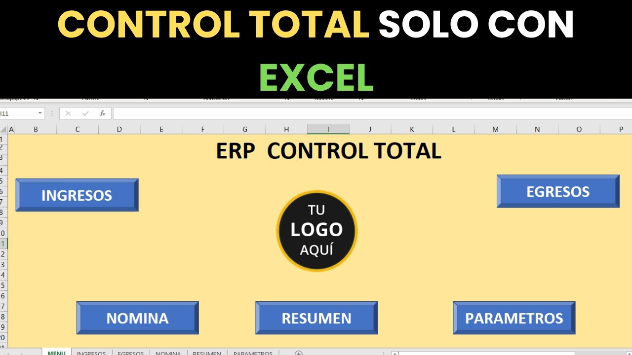 Como Crear un ERP en Excel para Controlar Todo tu Negocio Paso a Paso ...