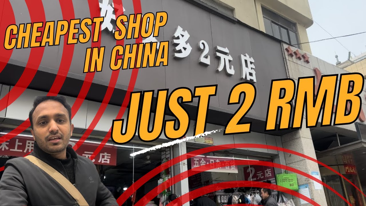 2 Rmb Shop in China | Cheapest shop in China 🇨🇳 | Cheapest Students’s ...