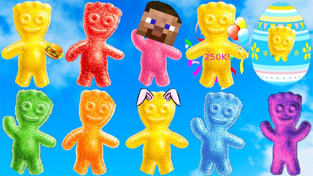 FIND the SOUR PATCH KIDS *How to get ALL 77 Sour Patch Kids and Badges ...