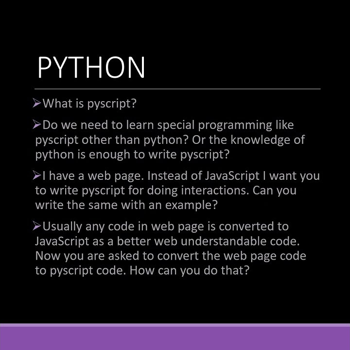 UST Global Python Interview Questions - YouTube