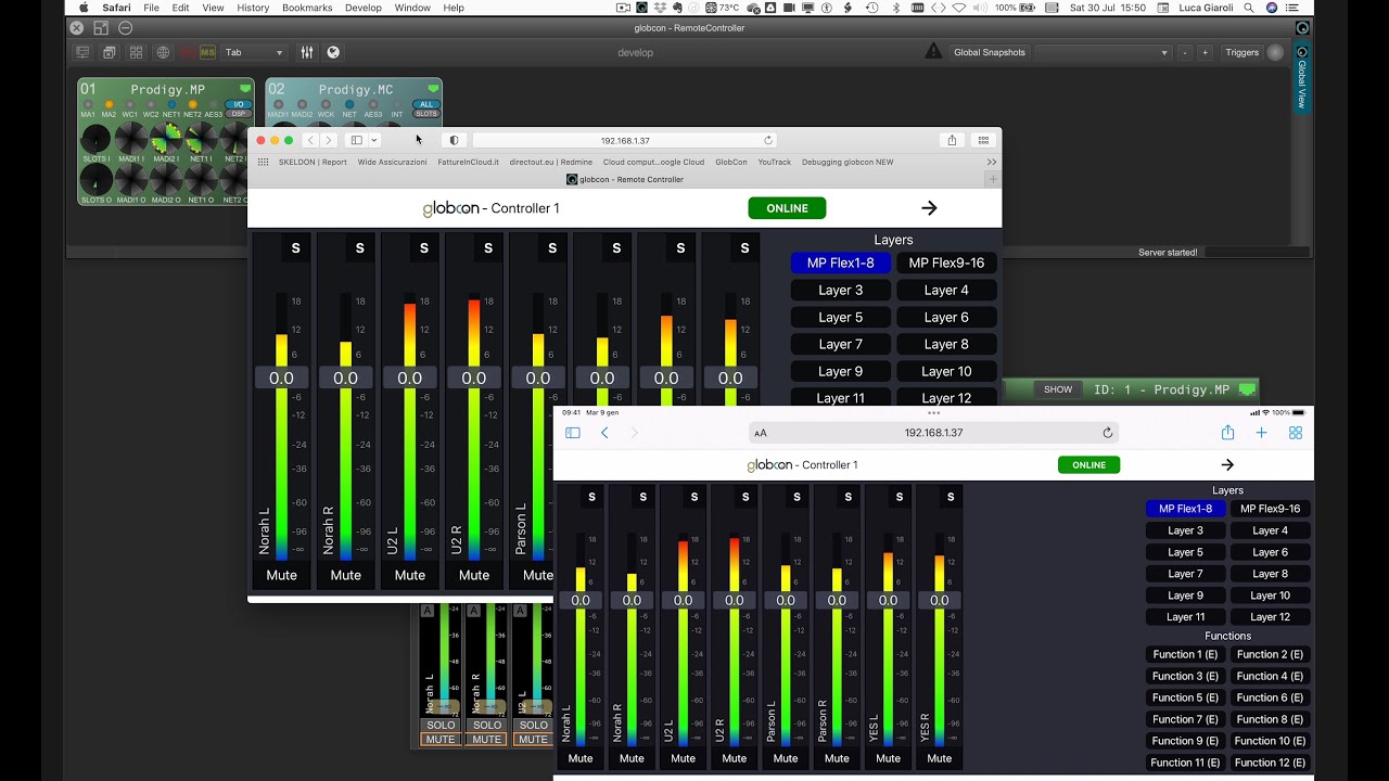 globcon controller - YouTube