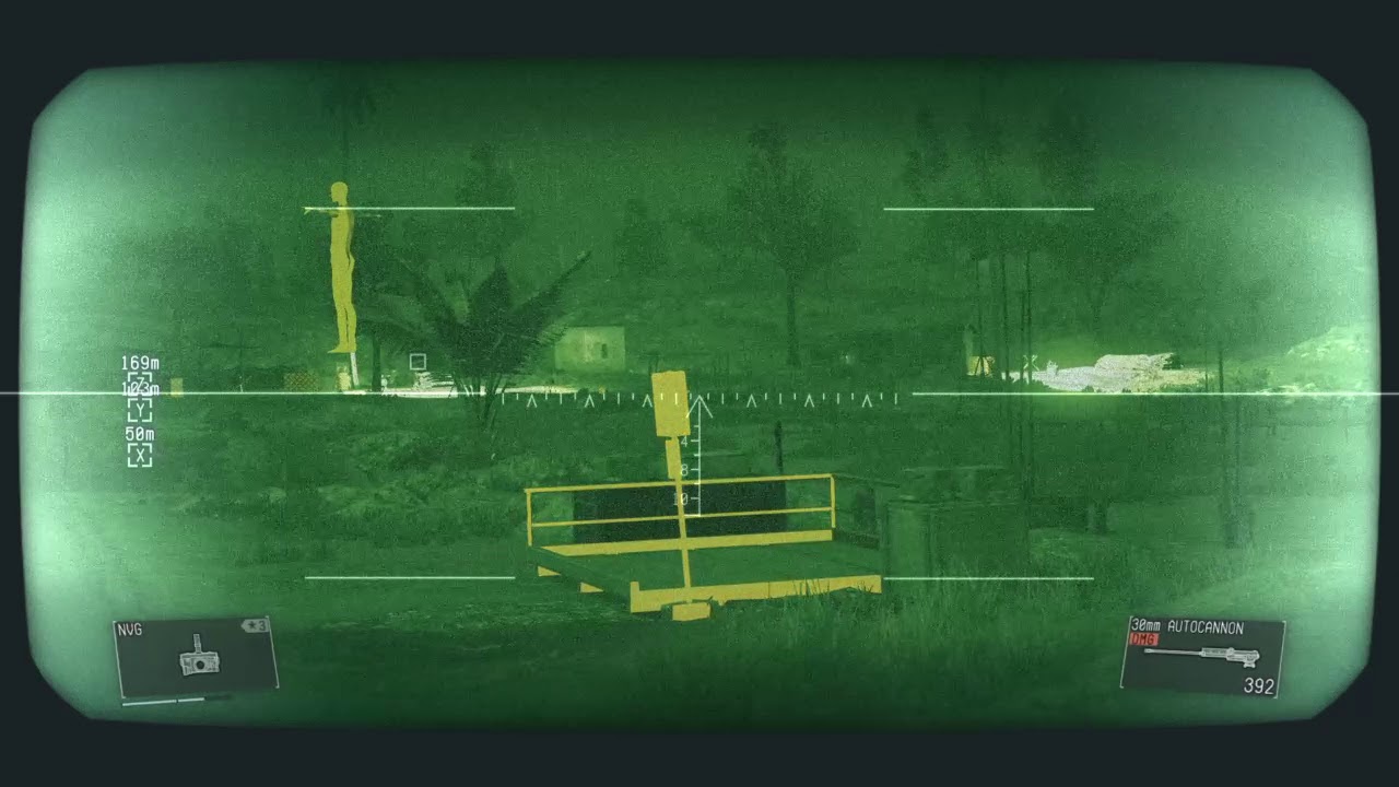 METAL GEAR SOLID V: weird floating invisible enemy soldier - YouTube