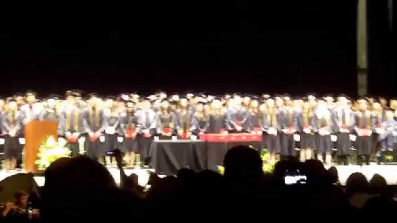 BBHHS Class of 2014 Graduation including Alma Mater - YouTube