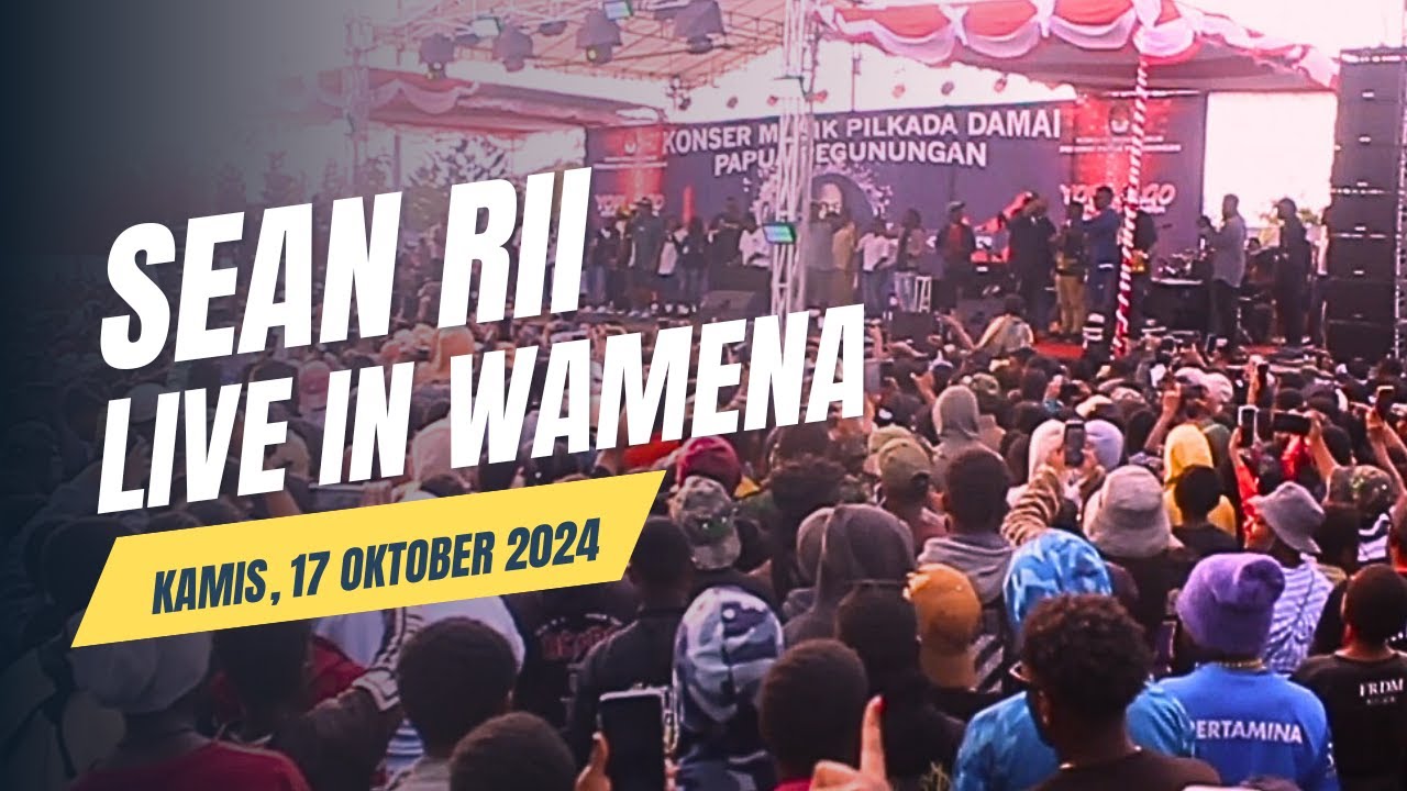 Sean Rii -:- Live in Wamena - Papua Pengunungan (2024) - YouTube