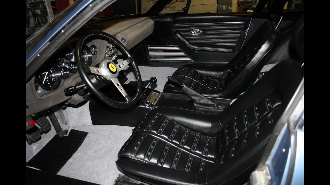 FERRARI DAYTONA SEATS RESTORATION - YouTube