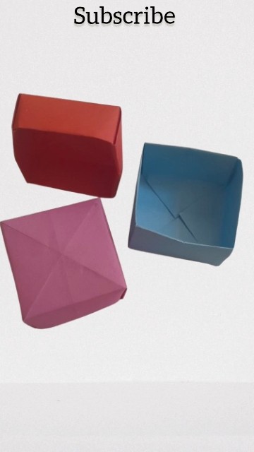 Making Easy Box With Paper//Paper Folding diy#papercrafts #Origami ...