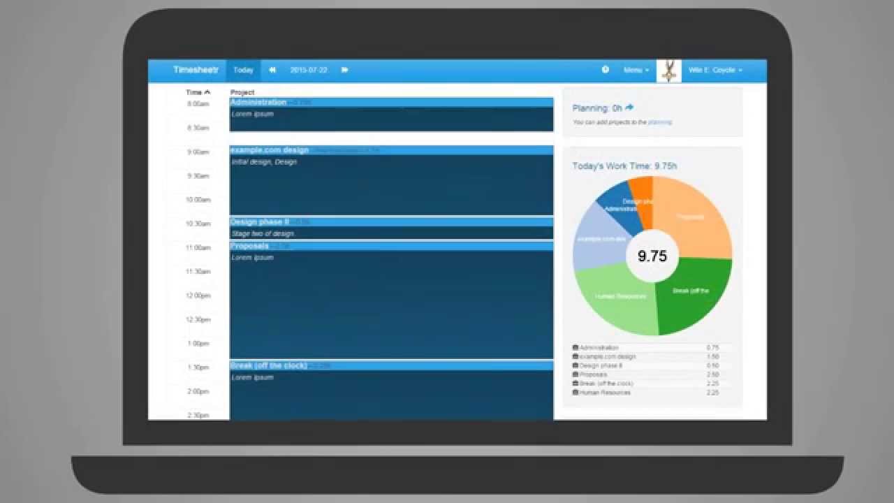 Timesheetr - Visual Time Tracking for Creative Agencies - YouTube