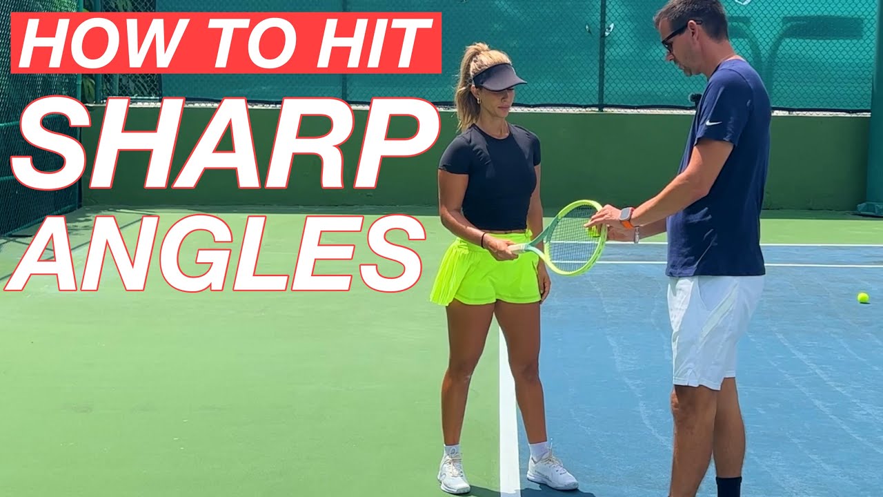 Short Cross Court Angle Forehand & Backhand Lesson with Former D1 ...