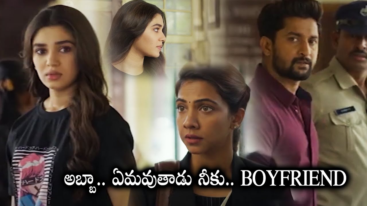 Krithi Shetty Friend Madonna Sebastian Angry On Nani Interesting Scene ...