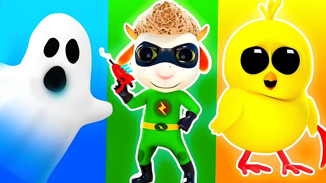 Five Little Ghosts | Don't Be Afraid Of Monsters | Kids Stories - YouTube