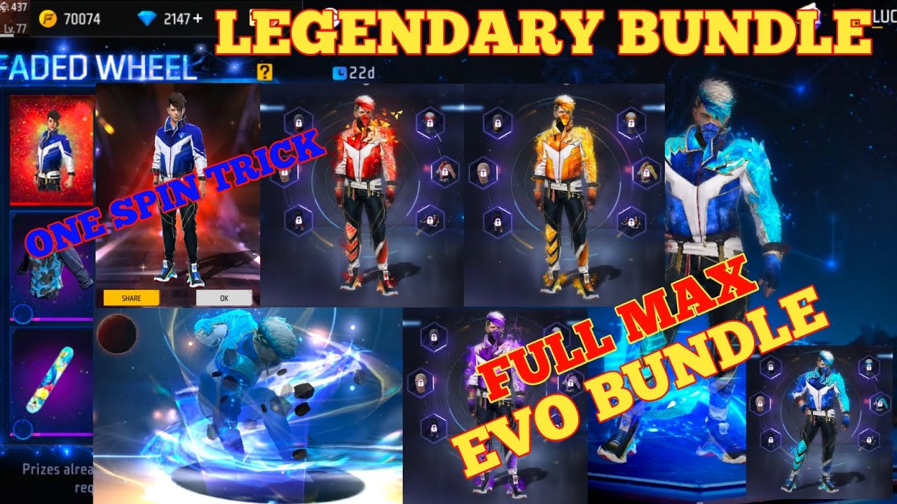 NEW LEGENDARY BUNDLE UNLOCK FREE FIRE !! LEGENDARY TRAILOR BUNDLE😱FREE ...