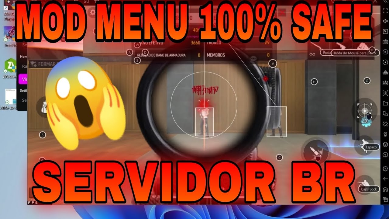 MOD MENU VIP 100% SAFE - FF 1.109.4 - AIMBOT - ESP LINE - NO RECOIN 100% - YouTube