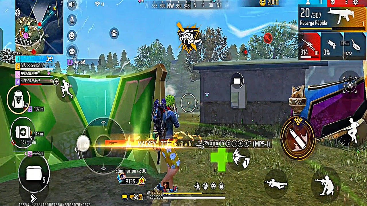 Gane Está Partida Probando el mejor combo De Armas De Free Fire "VSS Y ...