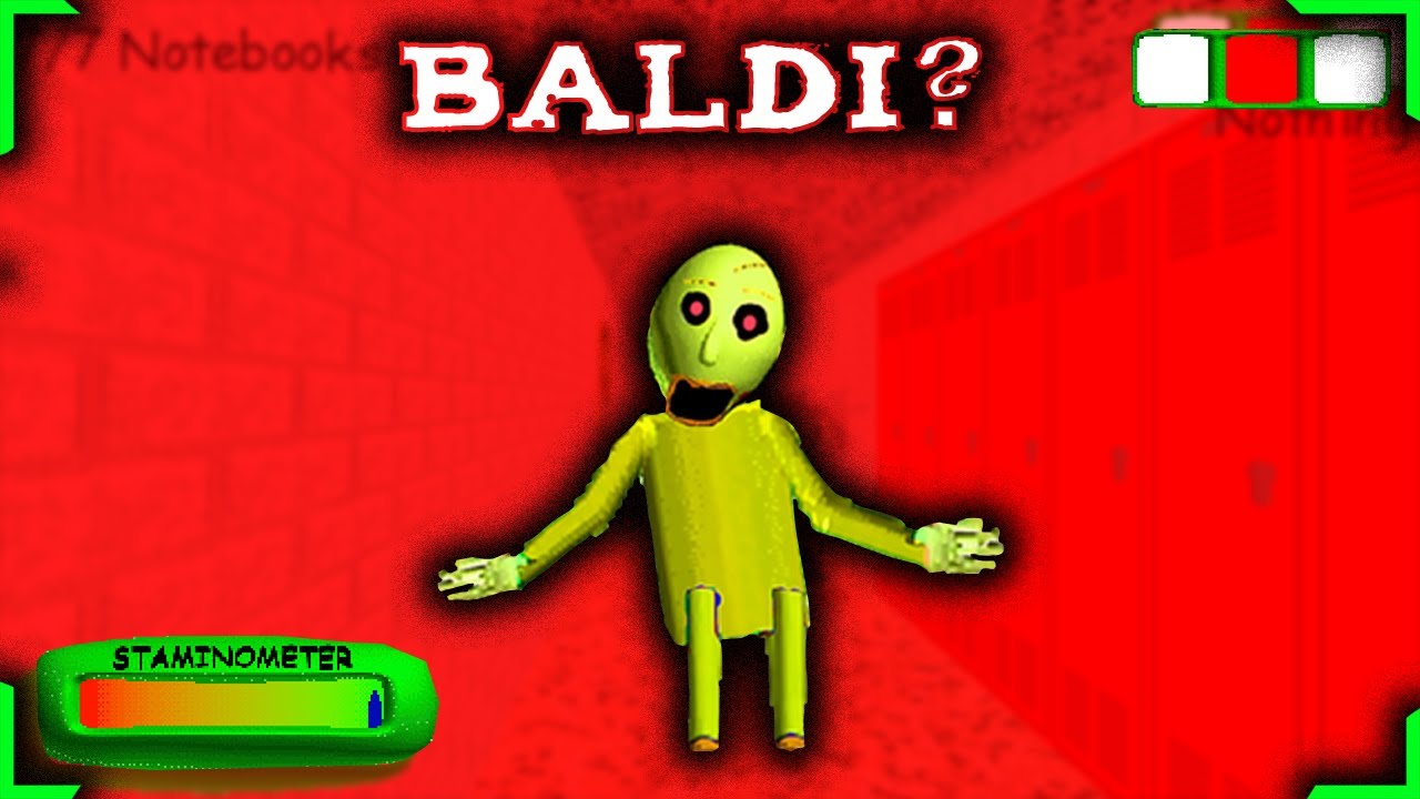 AL FIN LOGRE ESCAPAR!!!---Completando Baldi's Basic In Education. - YouTube