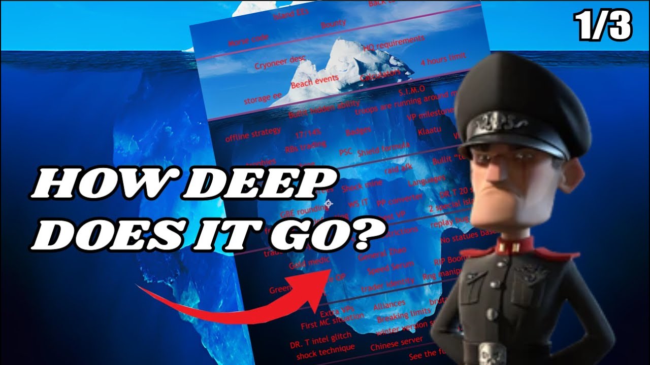 The Mystery of Boom Beach Iceberg (Part 1/3) - YouTube