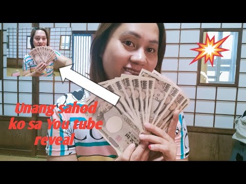 UNANG SAHOD KO SA YOUTUBE / RUENA BAGTASOS JAYOMA VLOG - YouTube