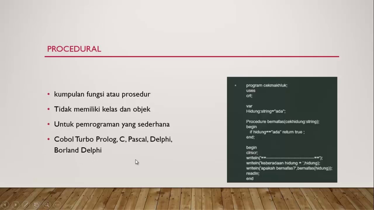 Perbedaan Pemrograman berorientasi objek dan Pemrograman Prosedural ...