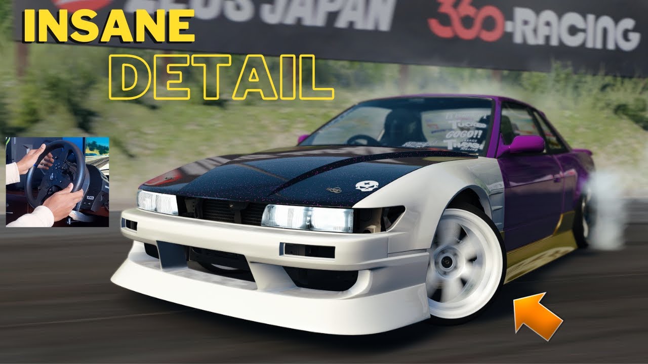 Insanely Detailed Silvia S13 Rips Pro Drift Track! | Sim Drifting - YouTube