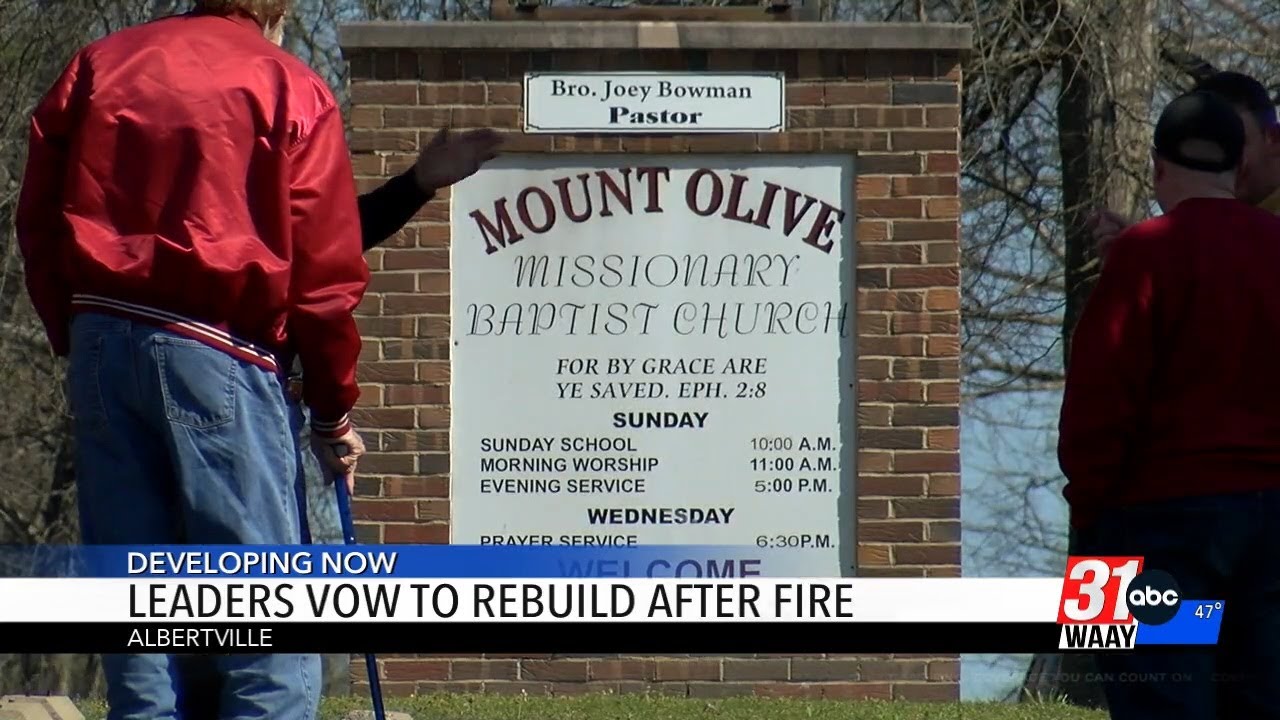 Leaders Vow to Rebuild After Fire - YouTube