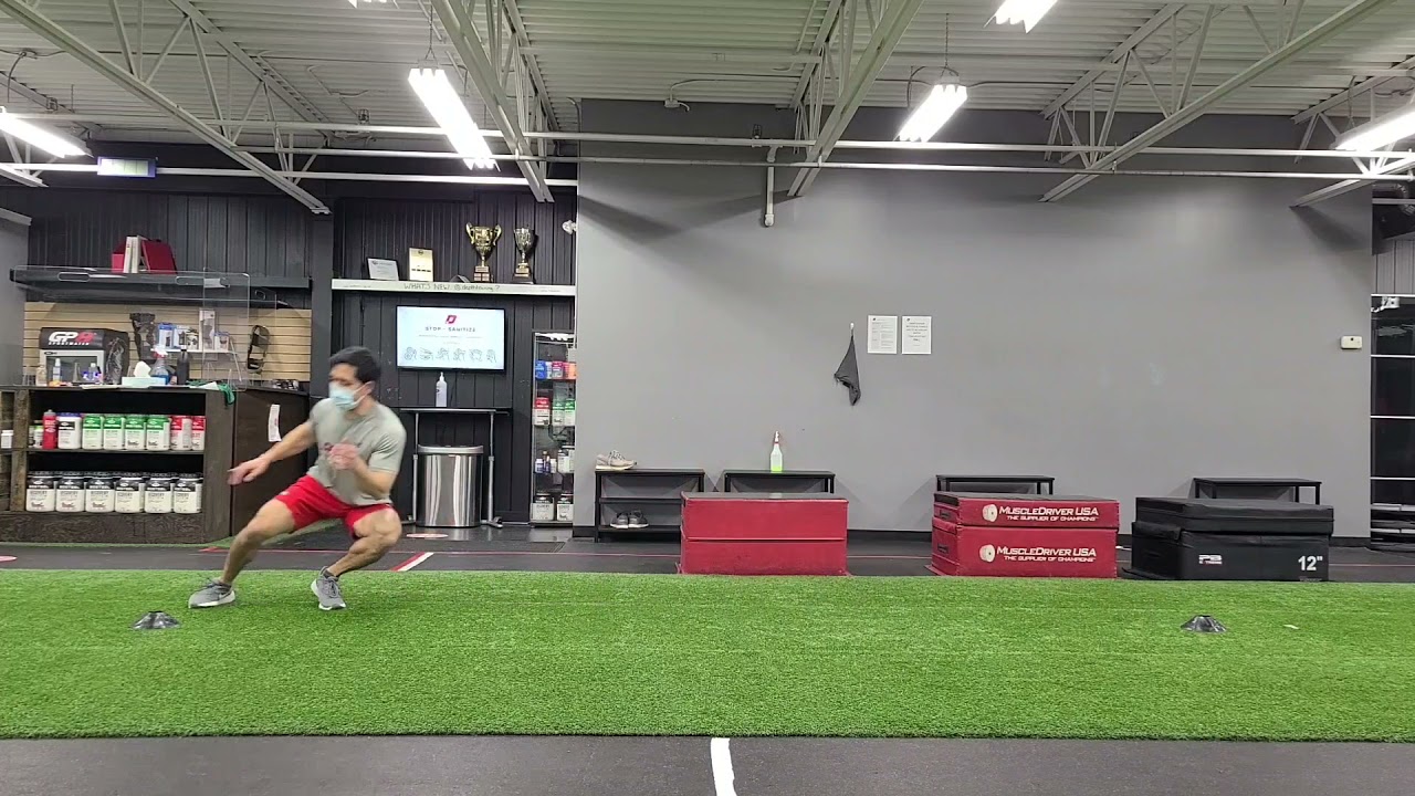 5yd Forward-Lateral Movement Shuttle - YouTube