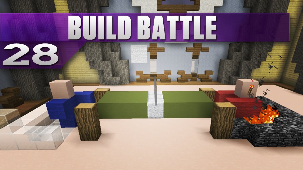 Minecraft: Build Battle || 28 || Evil Time - YouTube