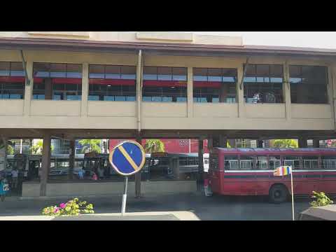 Galle Main Bus Stand 2020 - YouTube