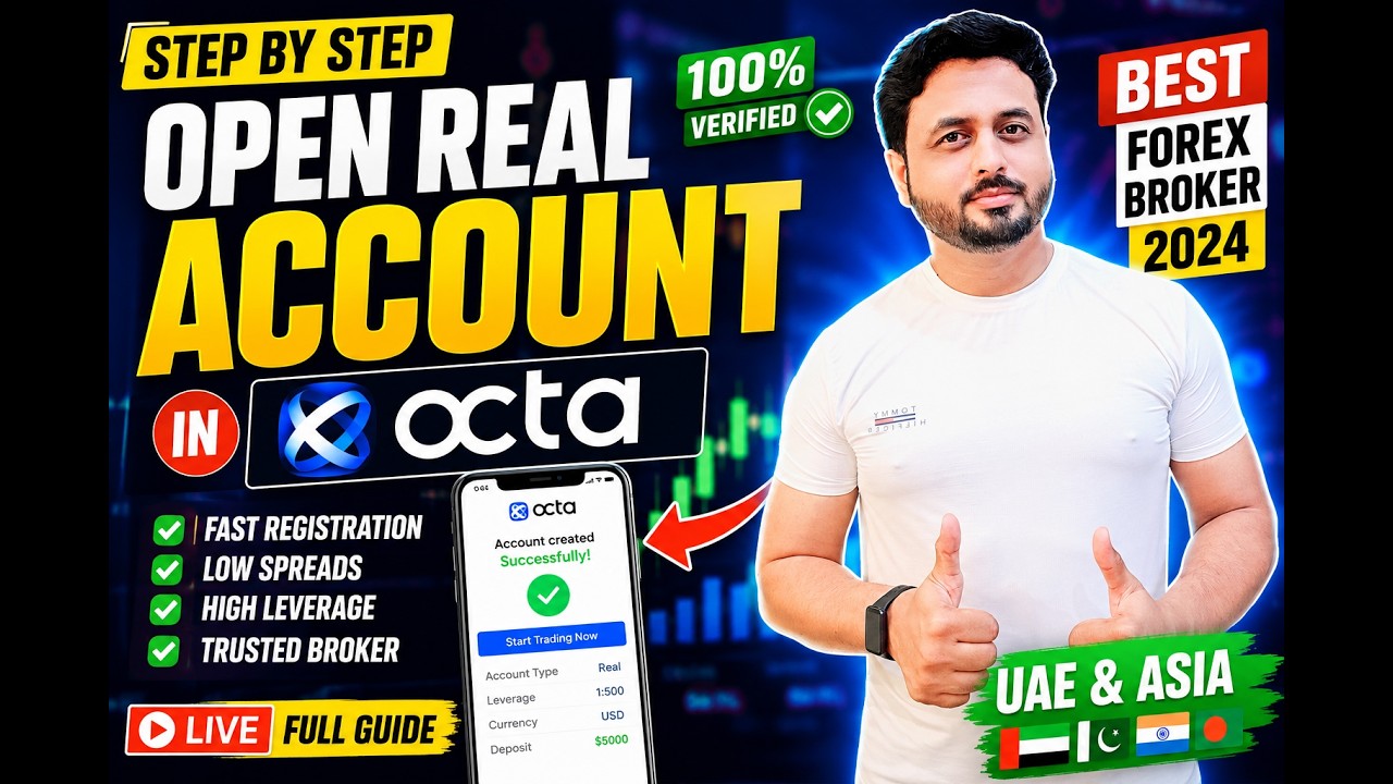 How to Create OctaFX Real Account in Urdu 2025 - YouTube