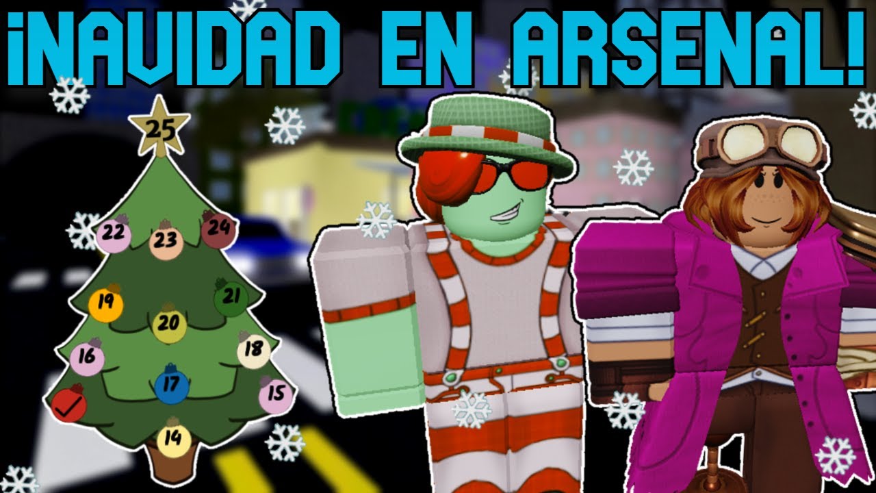 🎄¡LA ACTUALIZACION DE NAVIDAD YA LLEGÓ A ARSENAL!🎄 - Arsenal Roblox ...