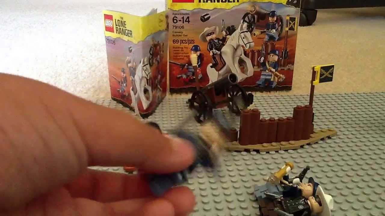 Lego Review Lego Lone Ranger Cavalry Builder Set 79106 - YouTube