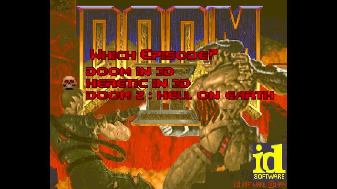 Heretic in Doom Episode 2 TEST01 - YouTube