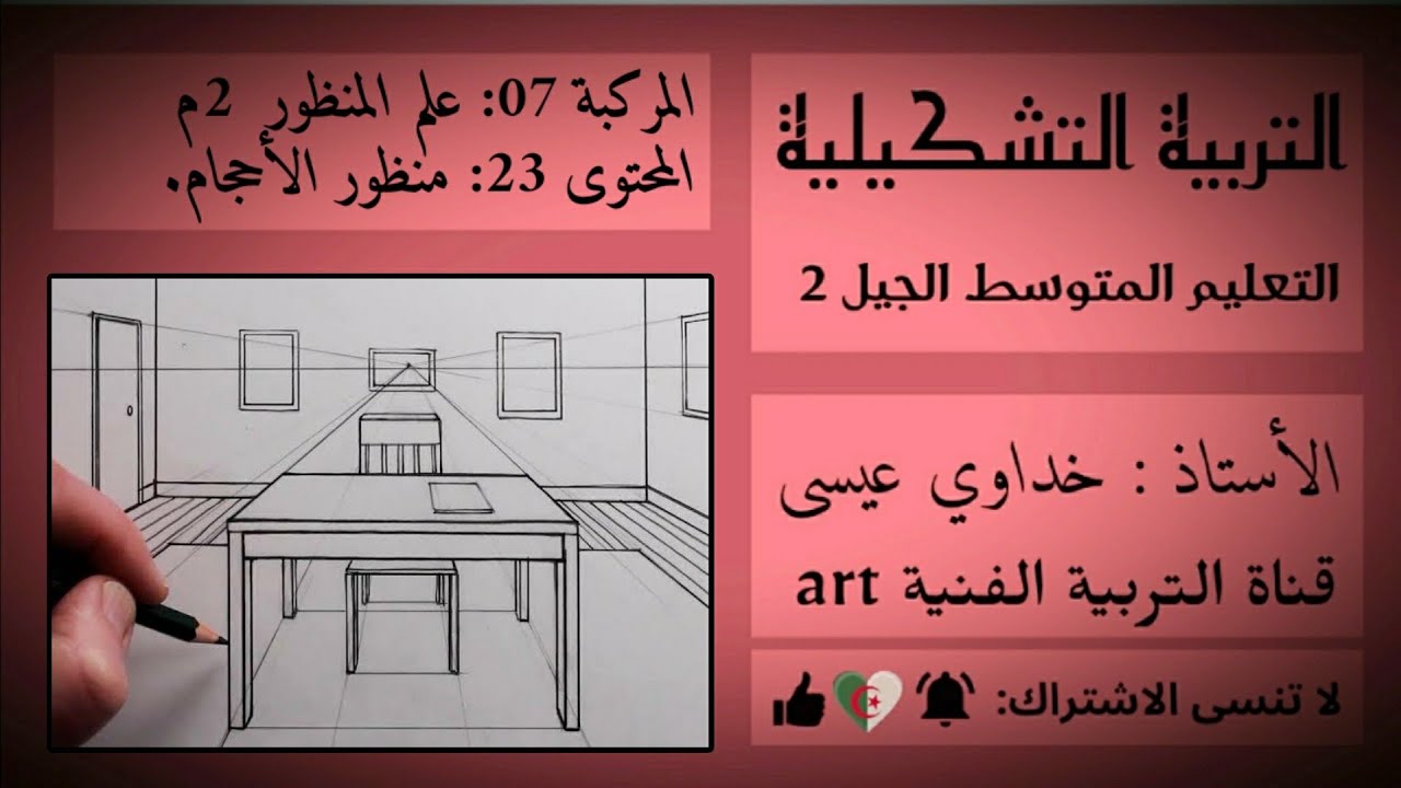 التربية الفنية 23: منظور الأحجام "سلم الإرتفاع 3 متوسط " sizes ...