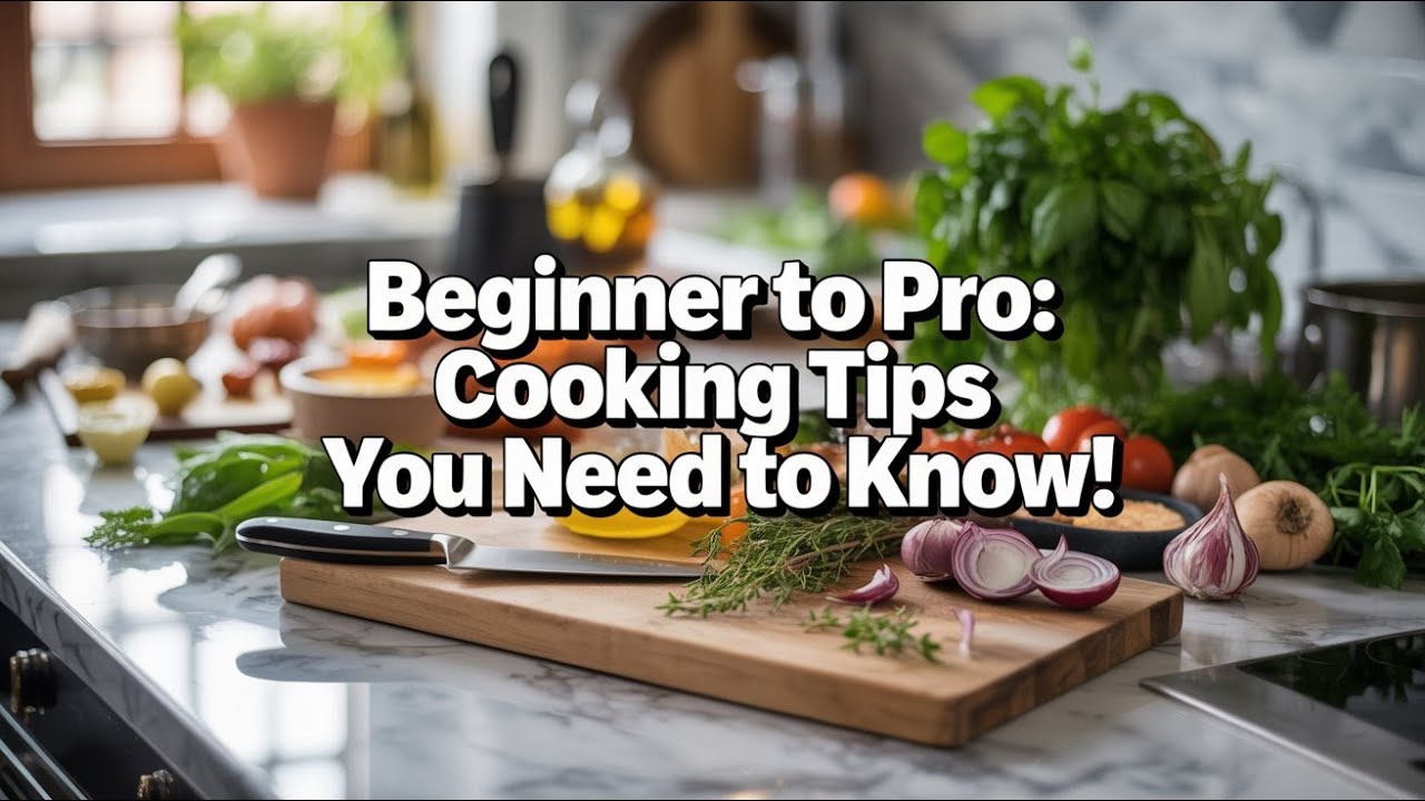 Beginner to Pro: Cooking Tips You Need to Know! | #shorts #recipe #food ...