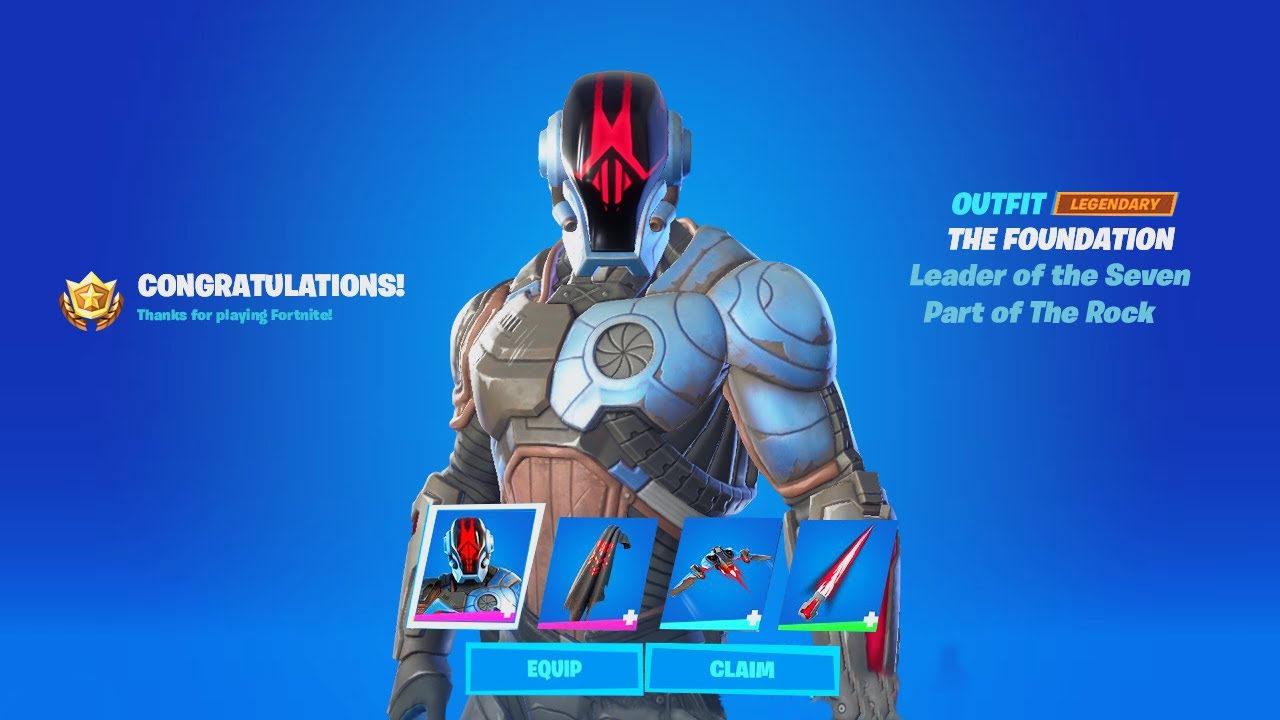 How To Unlock THE FOUNDATION Skin QUICKLY! (How To Do The Foundation ...