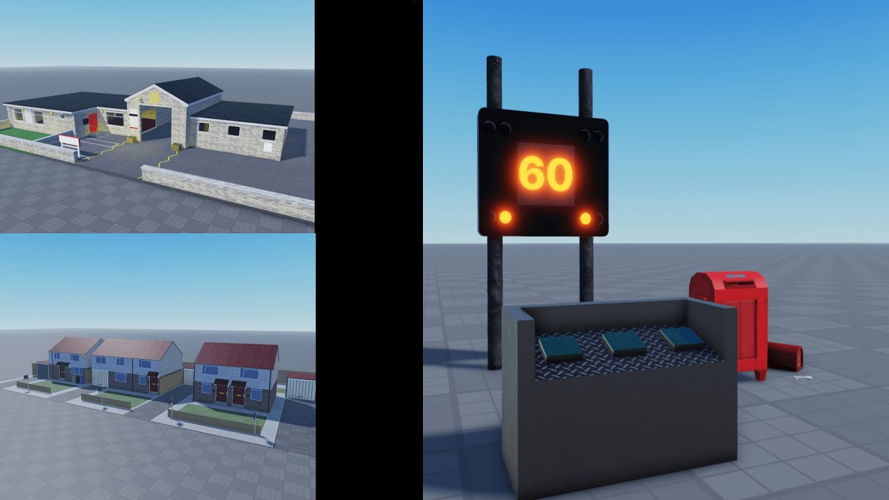 Roblox | 4 Free models showcase | How to make UK/Canadian Houses - YouTube
