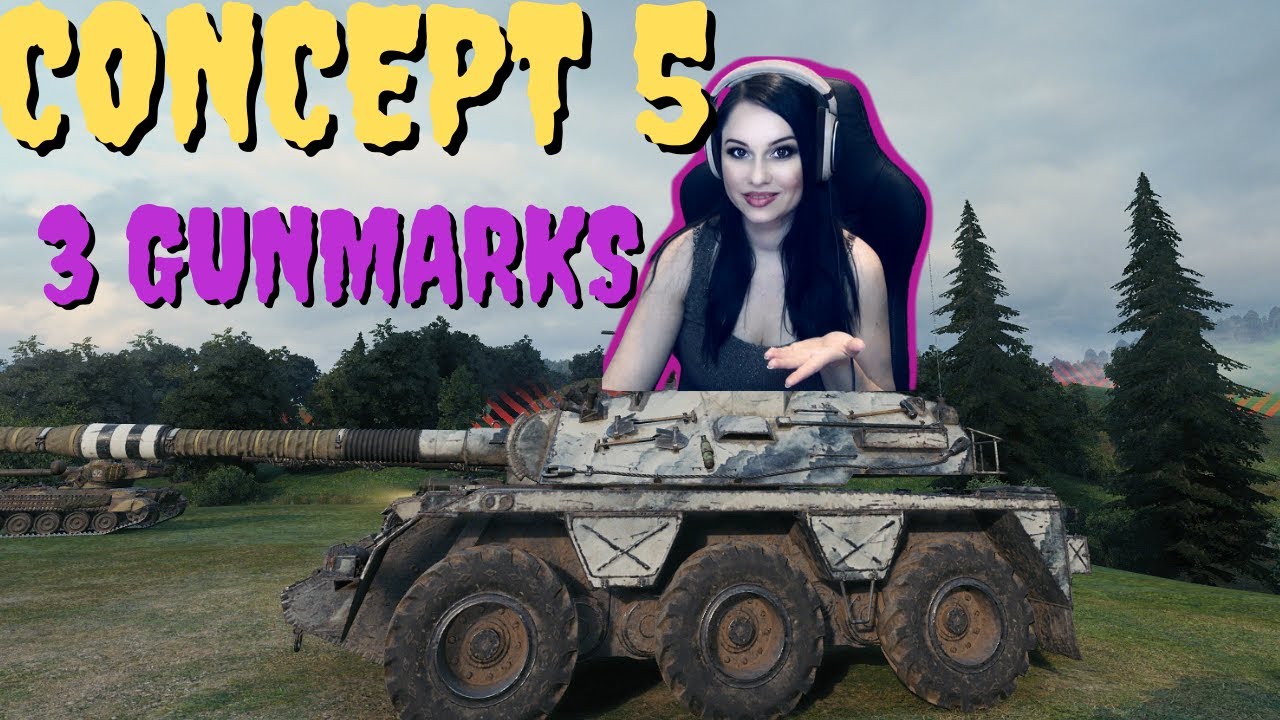 Concept 5 third mark I World of Tanks I - YouTube
