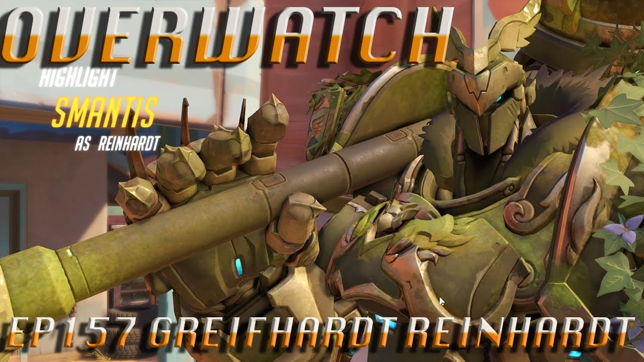 Overwatch Legendary Griefhardt Reinhardt Skin - Multiplayer Gameplay EP ...