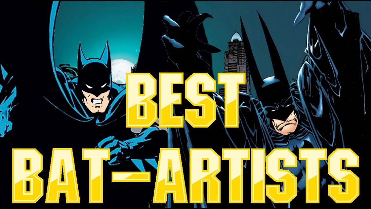 Top 5 Best Batman Comic Book Artists - YouTube